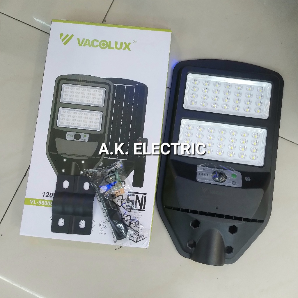 Jual VACOLUX Lampu Jalan PJU LED Solar Cell 120W 180W 240W Panel Surya ...