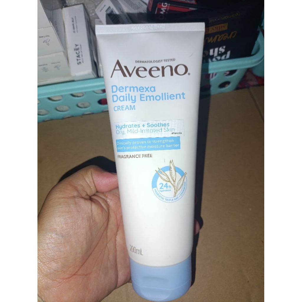 Jual NEW Aveeno Dermexa Daily Emollient Cream 200ml | Shopee Indonesia
