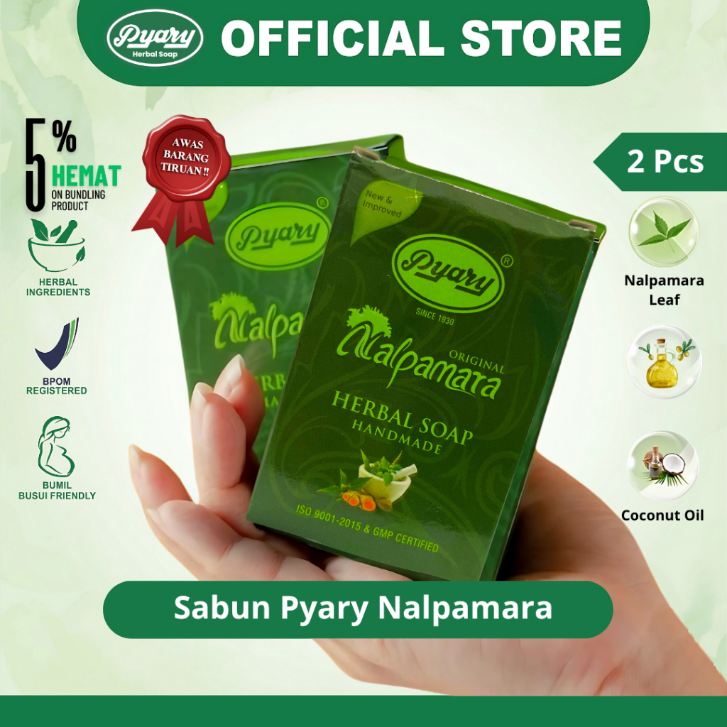 Jual PYARY 2 Pcs Sabun Nalpamara Original BPOM - Paket Hemat | Shopee ...