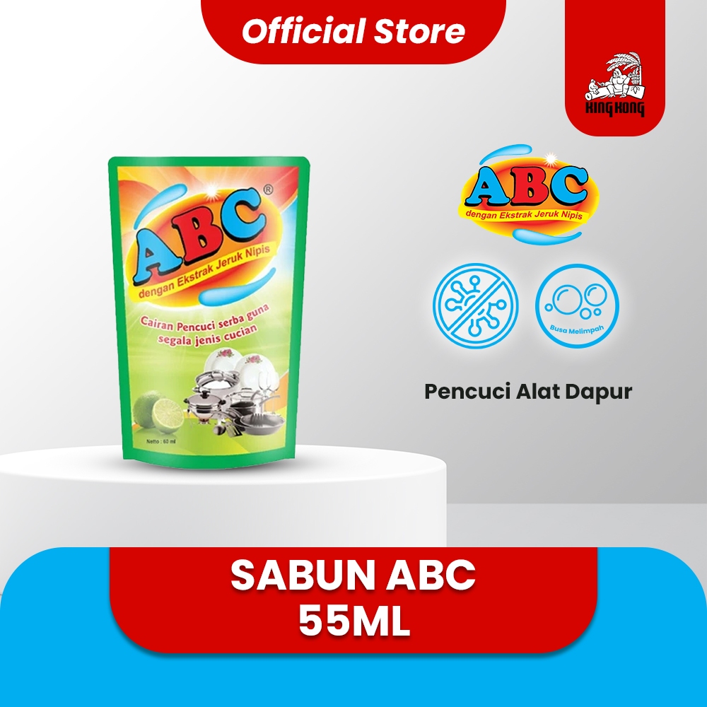 Jual ABC Sabun Cuci Piring Kemasan 55 ml | Shopee Indonesia