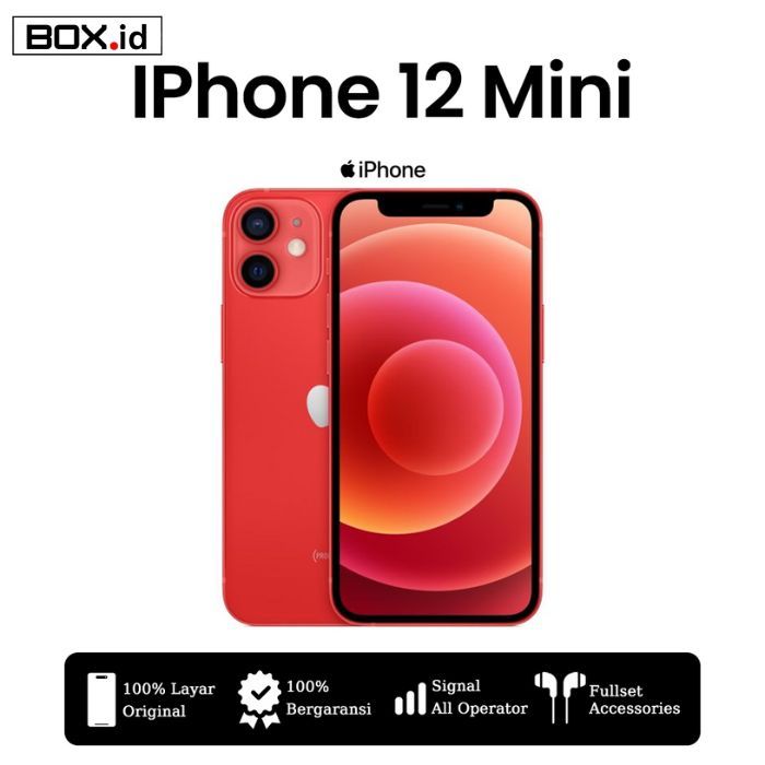 Jual IPHONE 12 MINI 64GB 128GB 100% ORIGINAL Second/Bekas/Ex Inter LCD ...
