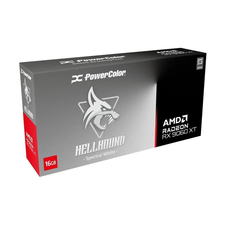 Jual PowerColor Hellhound Spectral White RX 9060 XT 16GB GDDR6 | Shopee ...