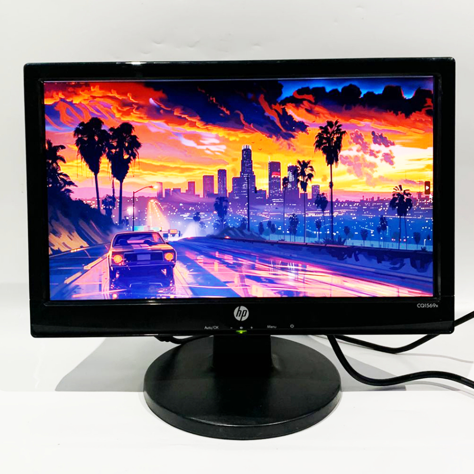 Jual Monitor Led Lcd Merk Hp Ukuran Layar 16 Inch Kondisi Normal ...