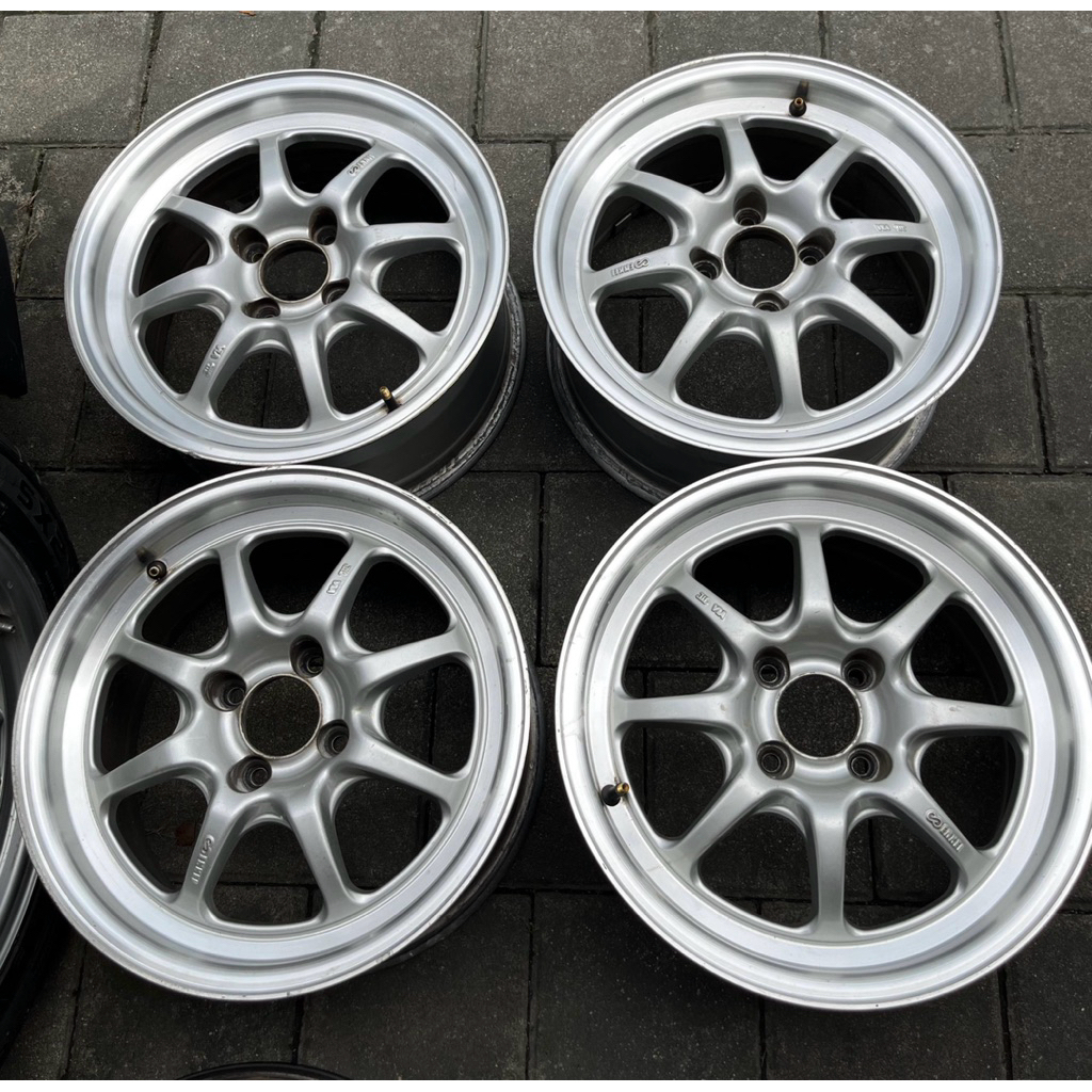 Jual Velg Original ENKEI JSPEED Ring 15. Lebar 7. Et 38. Pcd 4x100. For ...