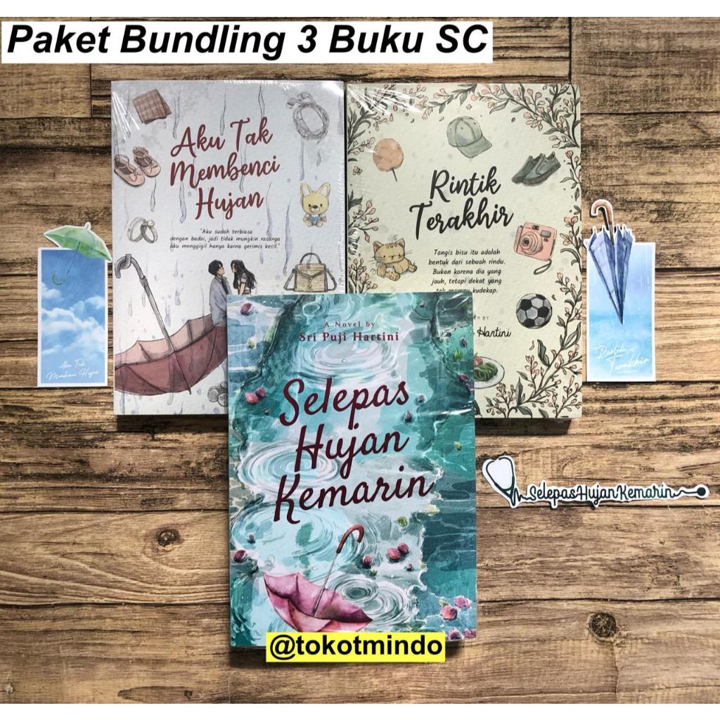 Jual SPECIAL OFFER Novel AKU TAK MEMBENCI HUJAN ATMH DAN RINTIK TERAKHIR (Sri Puji Hartini ...