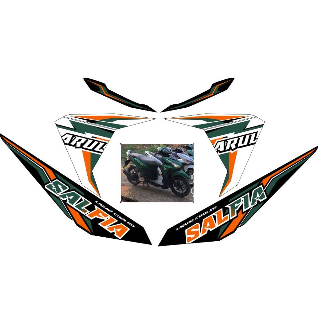 Jual Stiker Decal Honda Click Malaysia CUSTOM NAMA / Honda Click OLD ...