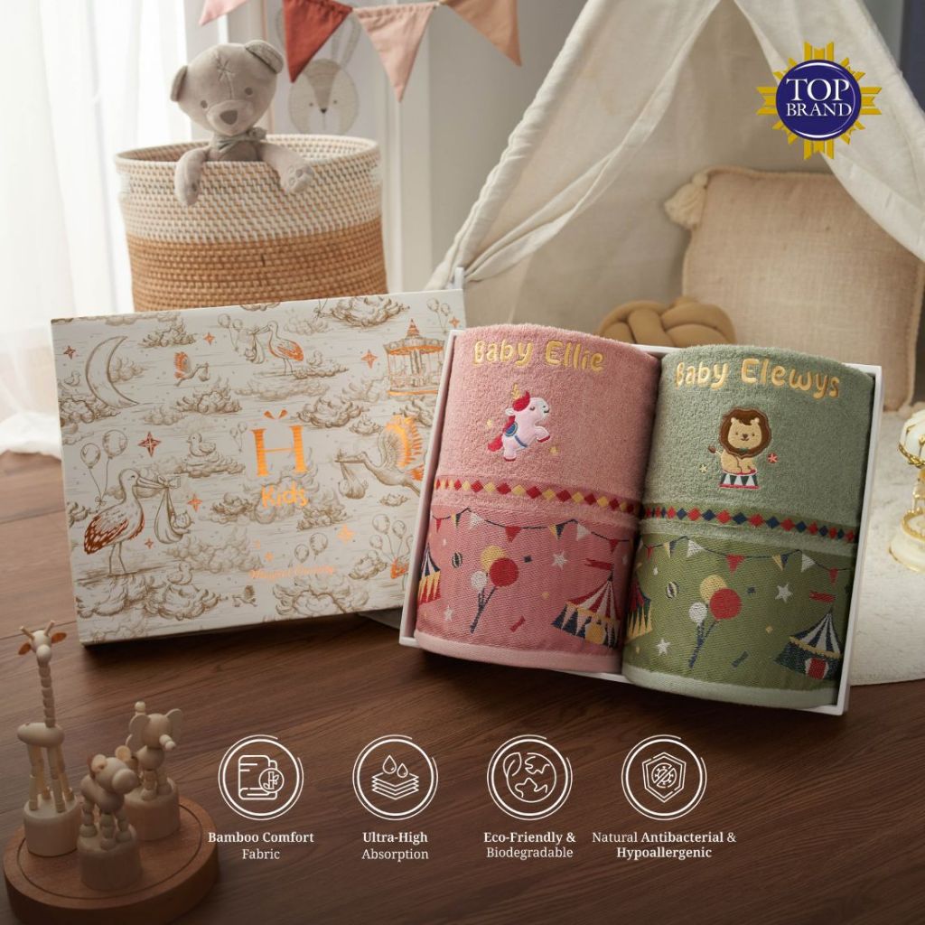 Jual MARS Howel and Co - Wonderville (Kids Couple Towel) | Shopee Indonesia