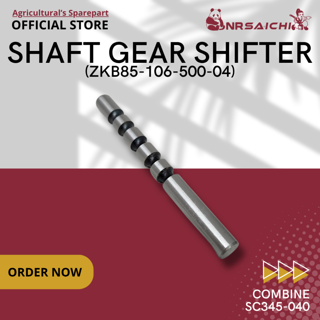 Jual Shaft Gear Shifter ZKB85-106-500-04 untuk Sparepart Combine ...