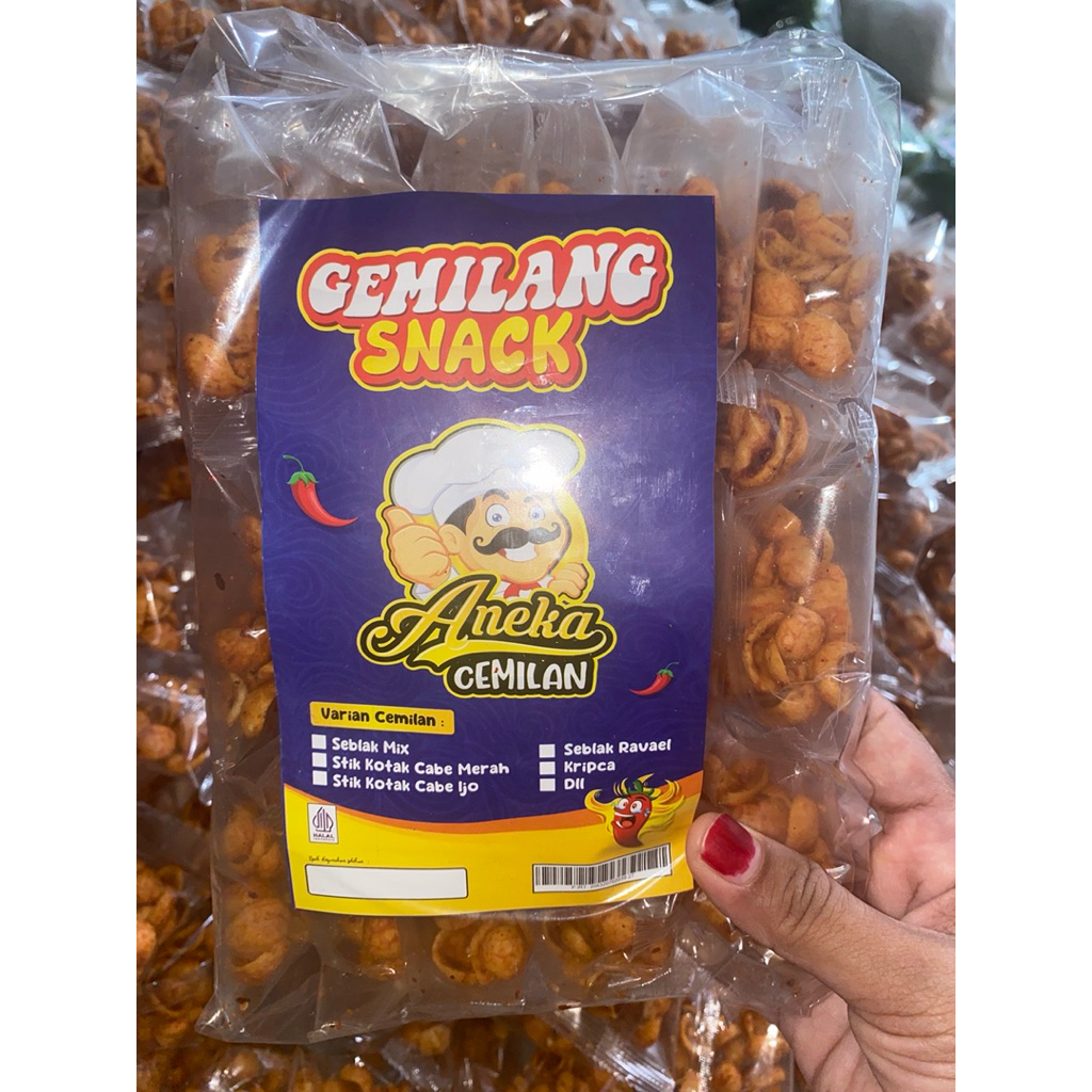 Jual KERUPUK KERANG isi 20 pcs ANEKA CEMILAN “GEMILANG SNACK” | Shopee Indonesia