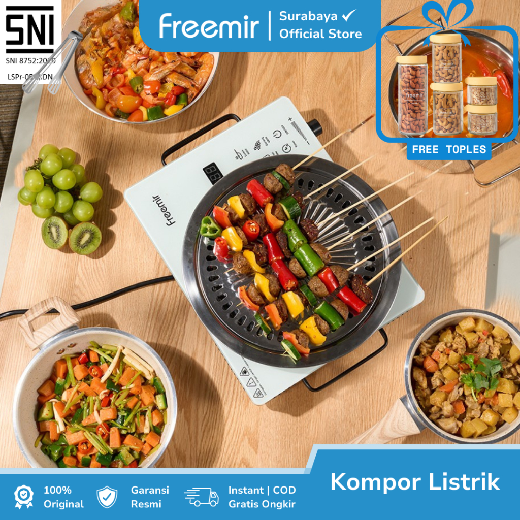 Jual freemir Surabaya Ceramic Electric Stove 800W Kompor Listrik Bebas ...