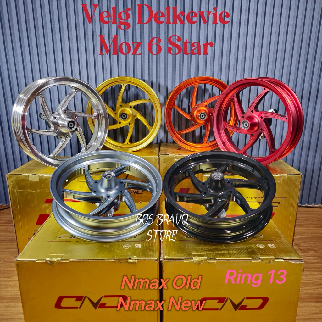 Jual VELG RACING VELG DELKEVIC DND SIXSTAR MOZ B6 V2 NEW NMAX NMAX NEW ...