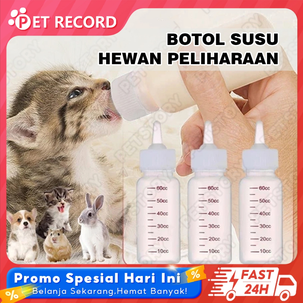 Jual Botol Susu untuk Kucing Anjing Botol Dot Kucing Botol Susu Kucing ...