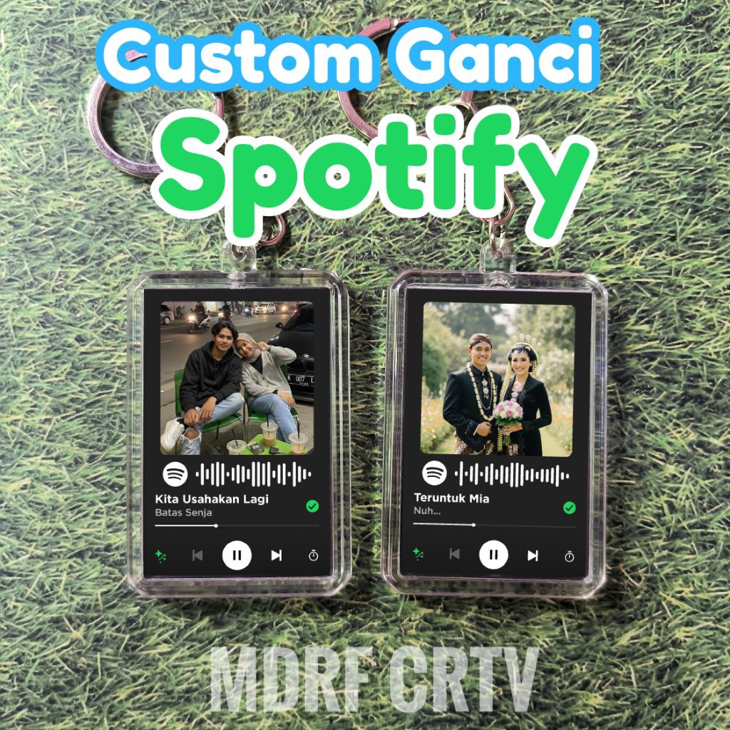 Jual Gantungan Kunci Spotify Custom Foto dan Lagu - Ganci/Keychain ...