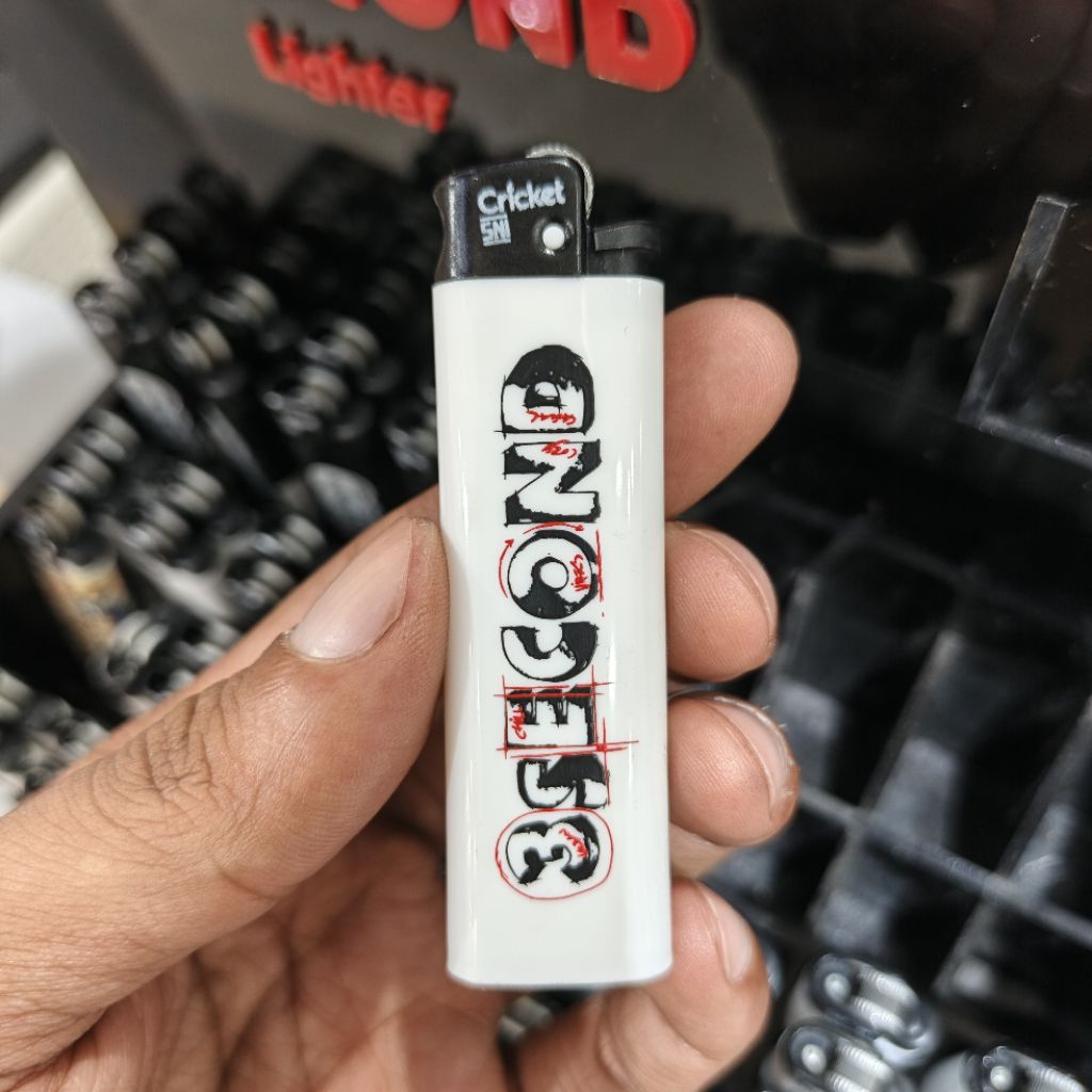 Jual 3Second Korek Api Cricket Custom Original | Shopee Indonesia
