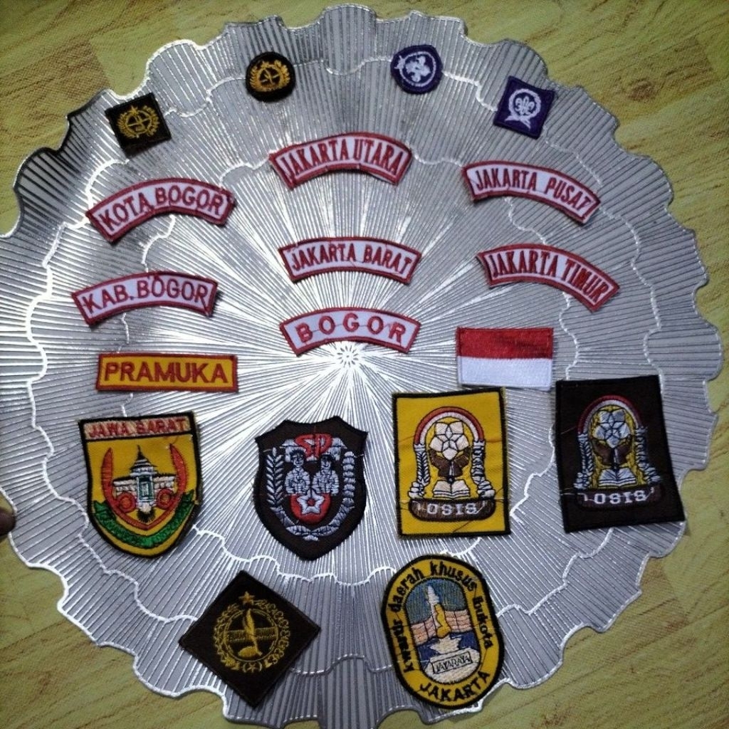 Jual bordir atribut Pramuka , seragam sekolah SD SMP SMA | Shopee Indonesia