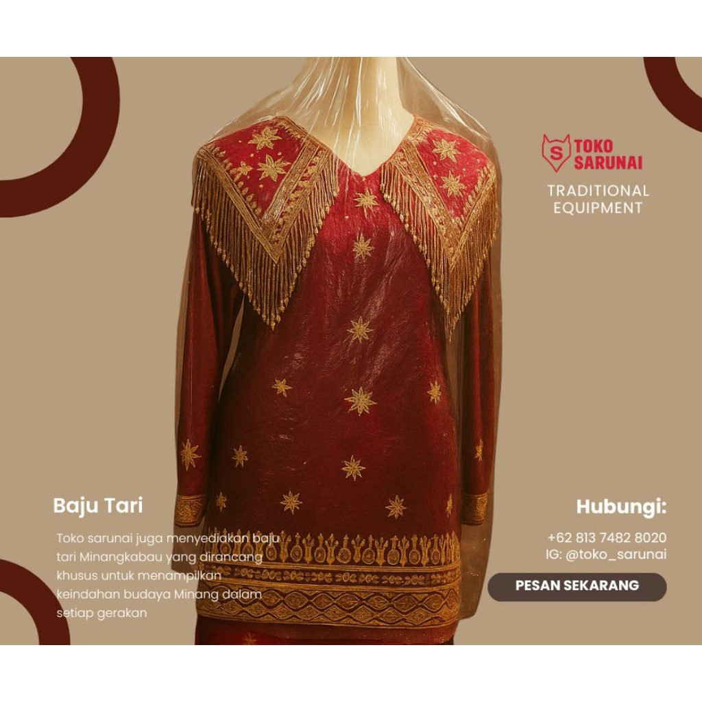 Jual Baju Tari Adat Minang | Shopee Indonesia
