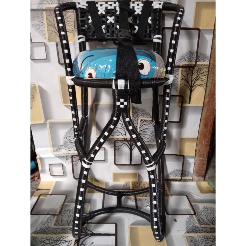 Jual Kursi boncengan anak motor matic, kursi rotan motor duduk anak ...