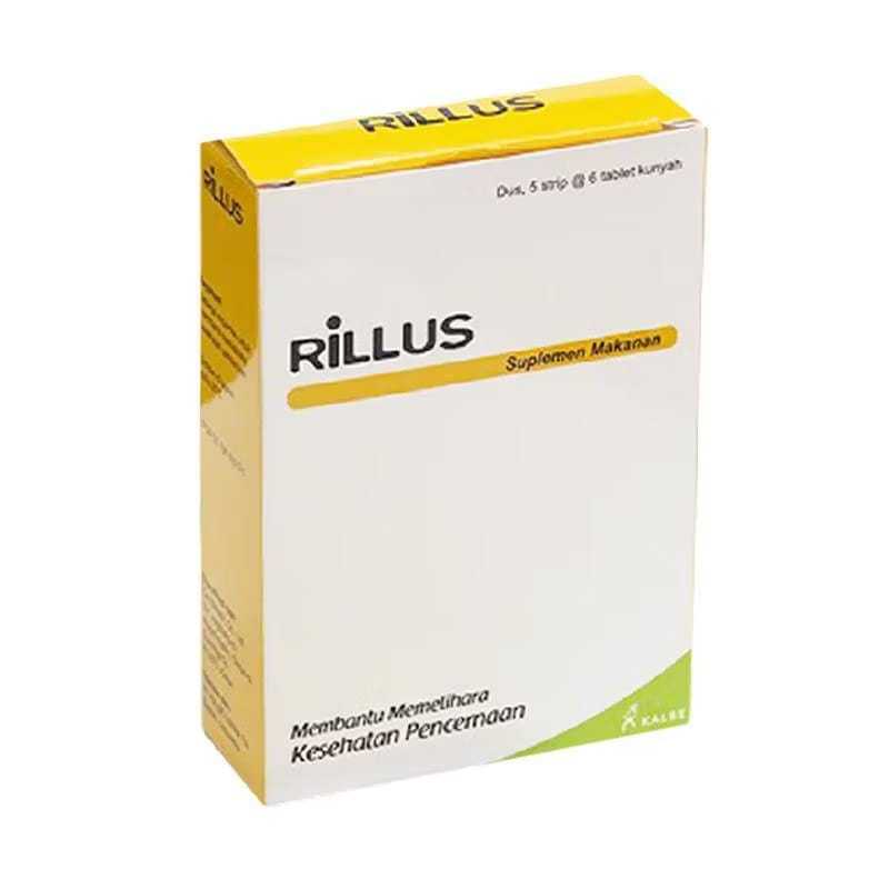 Jual Rillus Capsul 1 Box is 5 strip /Lactobacillus / Pencernaan ...
