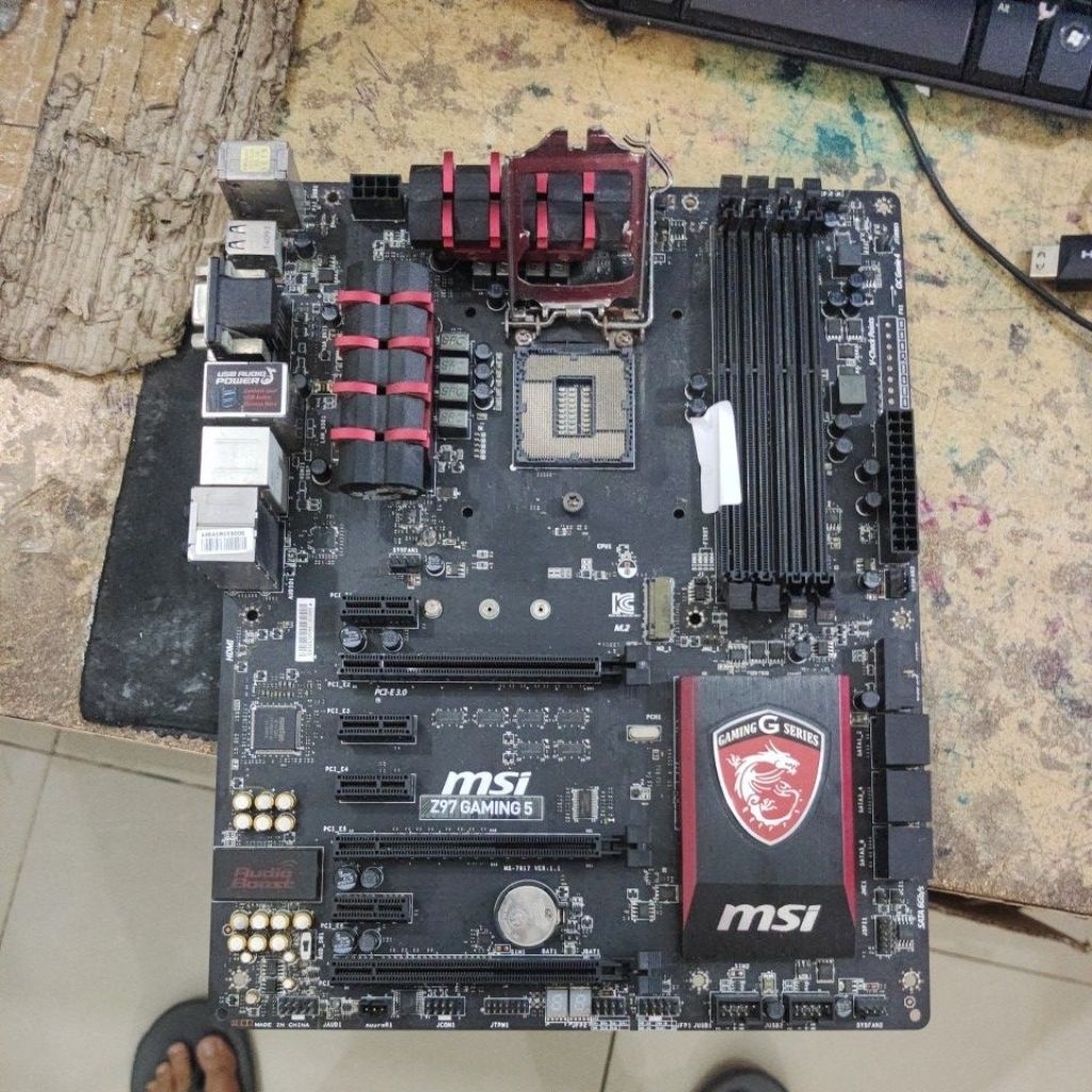 Jual mainboard MSI z97 gaming 5 socket 1150 | Shopee Indonesia