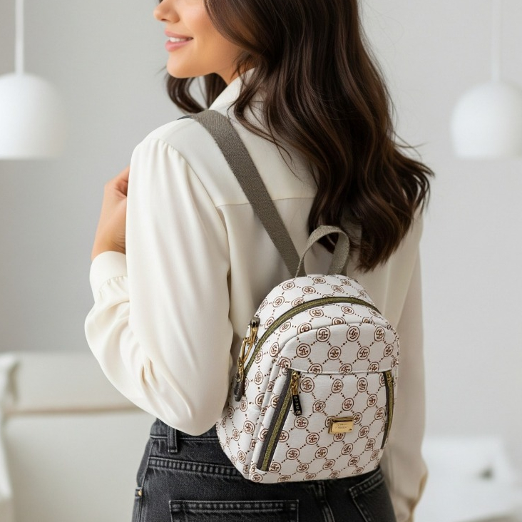 Jual Jielshi Tas Ransel Wanita Sandra 5286-J #SL.183 Backpack Cewek ...