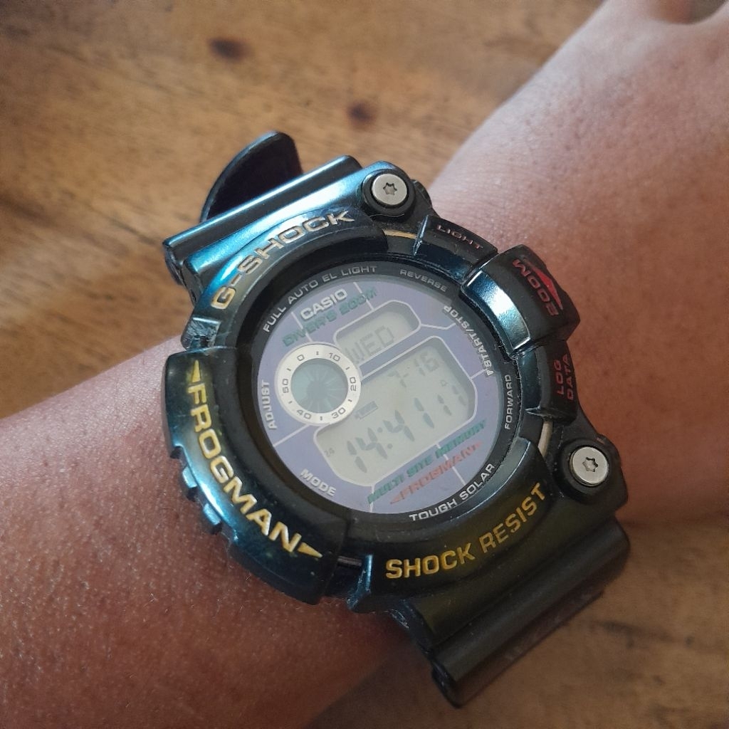 Jual Jam tangan pria Casio G Shock Frogman GW 200Z Divers watch Japan ...
