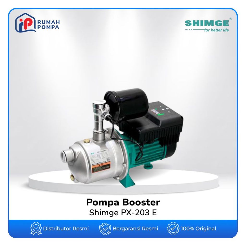 Jual Pompa Pendorong | Pump Booster Inverter Shimge PX 203 E | Shopee ...