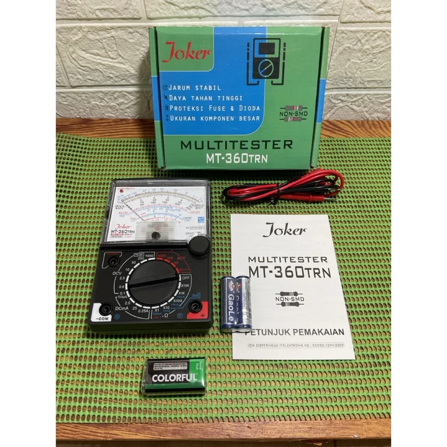 Jual Multi tester / AVO METER MT-360 TRN JOKER MULTI | Shopee Indonesia