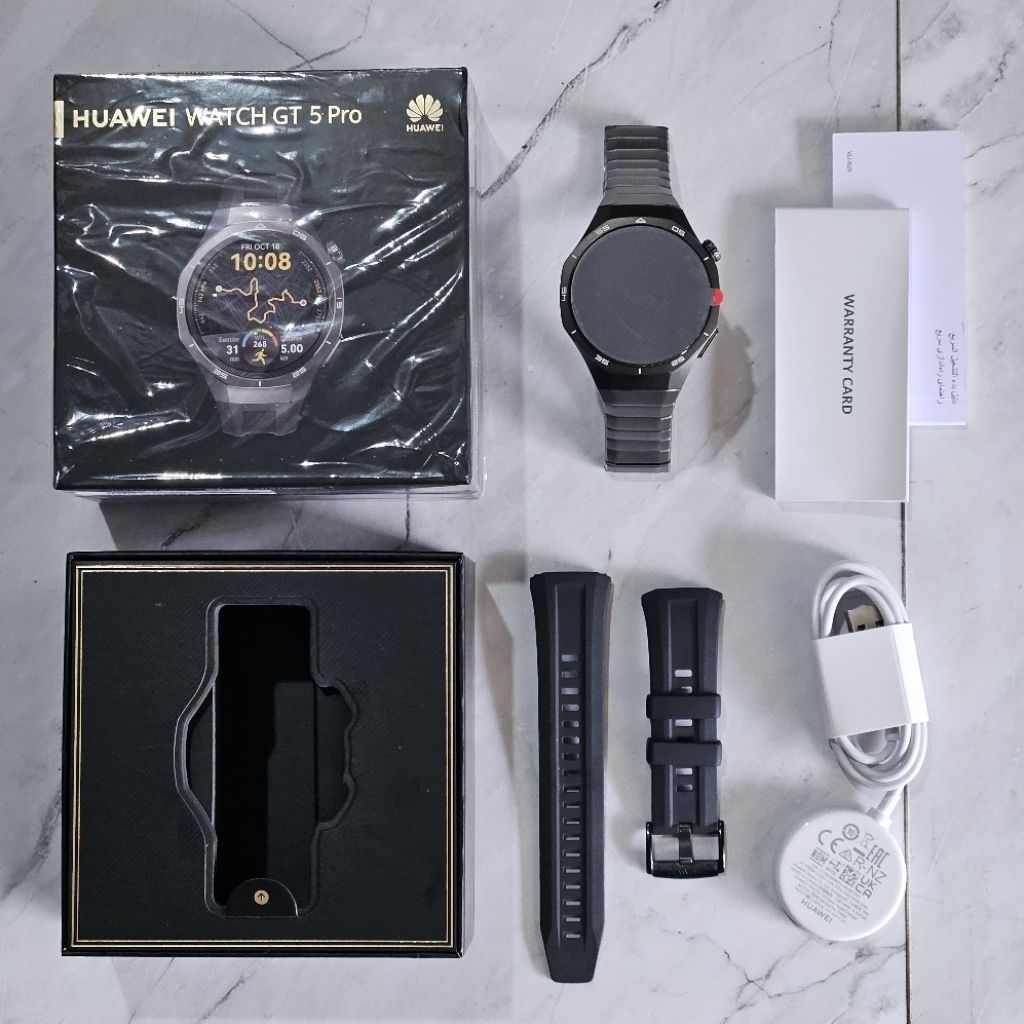 Jual Huawei Watch GT 5 Pro Titanium Black | Shopee Indonesia