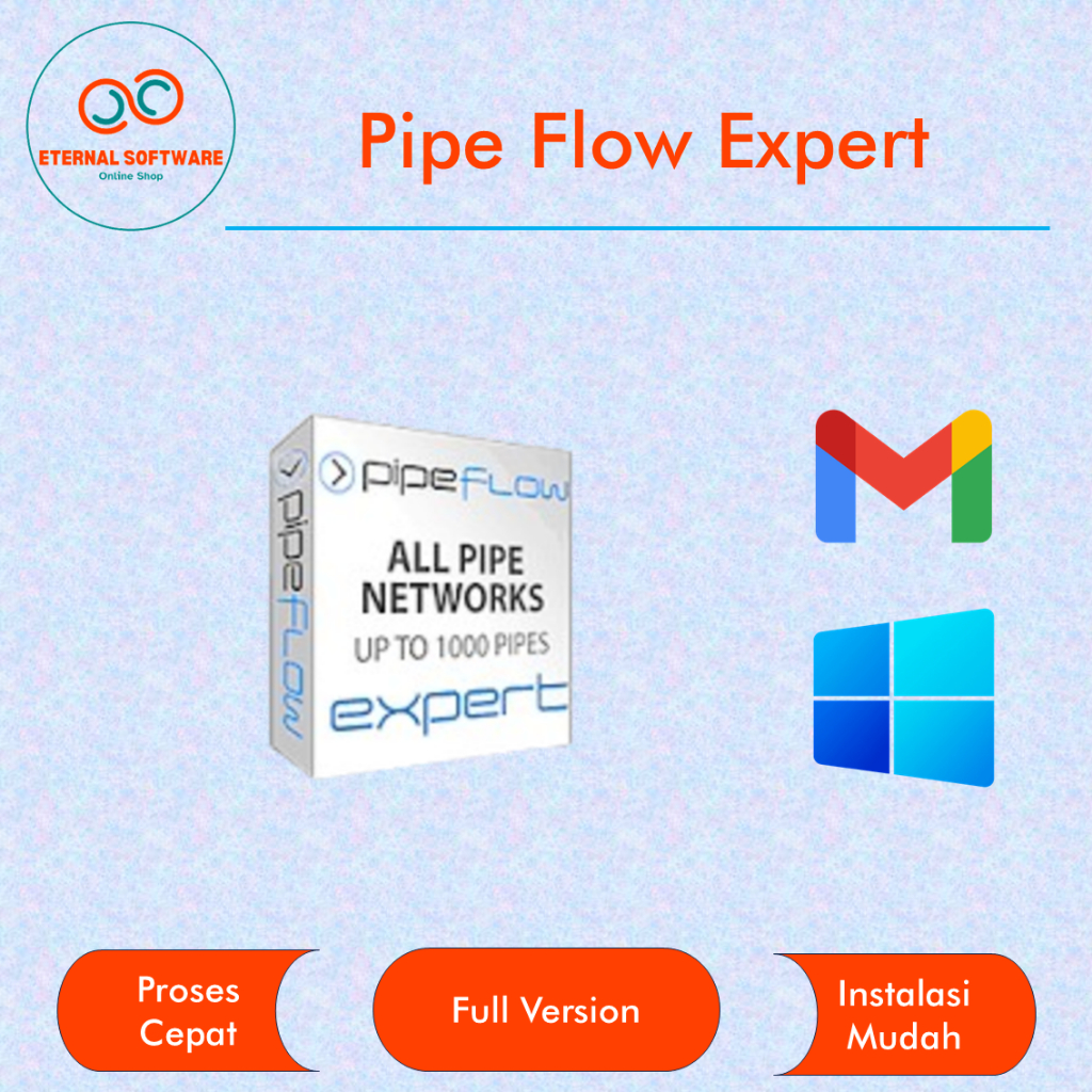 Jual PipeFlow Expert Full Version Software 3D Design Pipa Dan Simulasi Pipa Full Lisensi ...