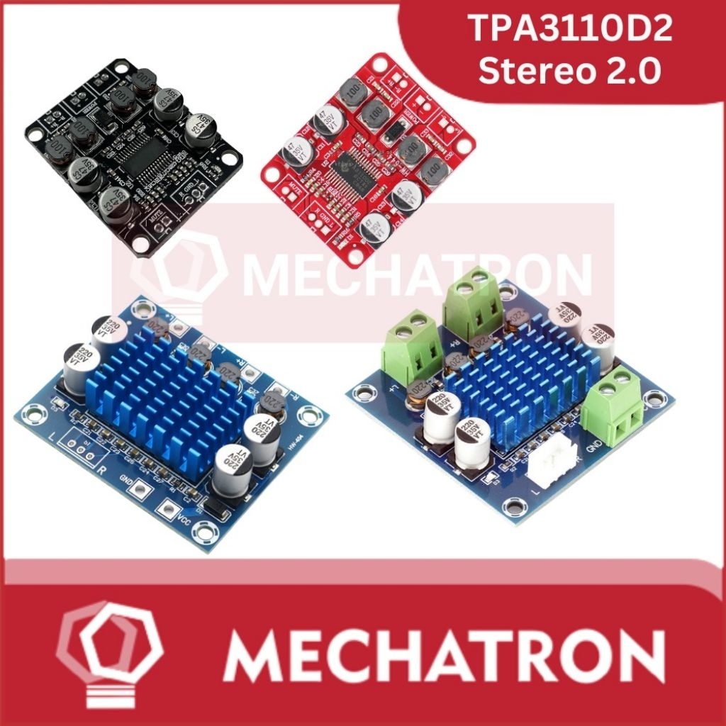 Jual TPA3110D2 30W+30W Amplifier Class D 2x30W XH-A232 Stereo 2.0 TPA3110 | Shopee Indonesia