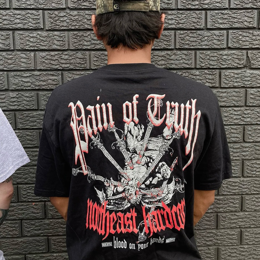 Jual Kaos Band Official Pain Of Truth - Blood On Your Hands | Shopee ...