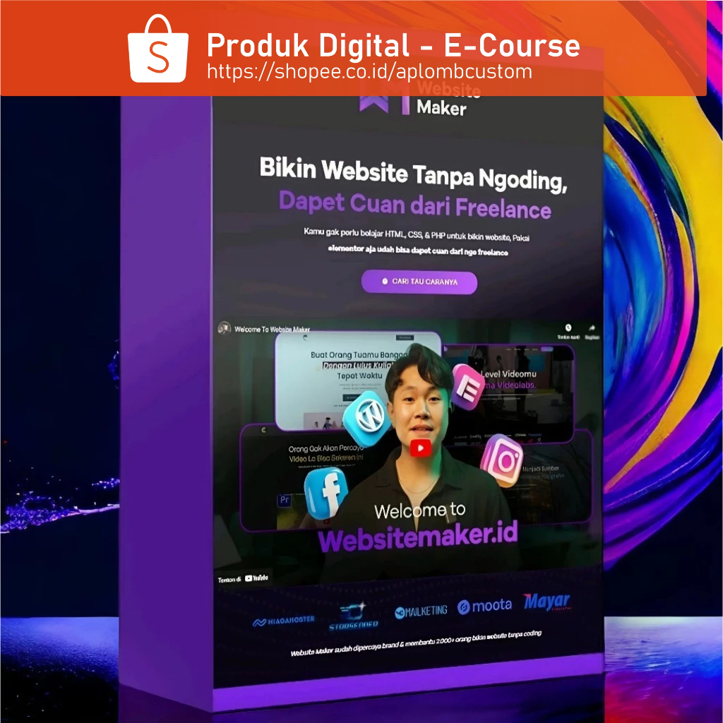 Jual APC Bikin Website Profesional Tanpa Coding | Shopee Indonesia