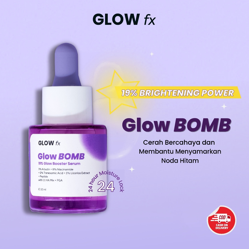 Jual GLOW fx BEAUTY Serum Glow Bomb - 20ml | Shopee Indonesia