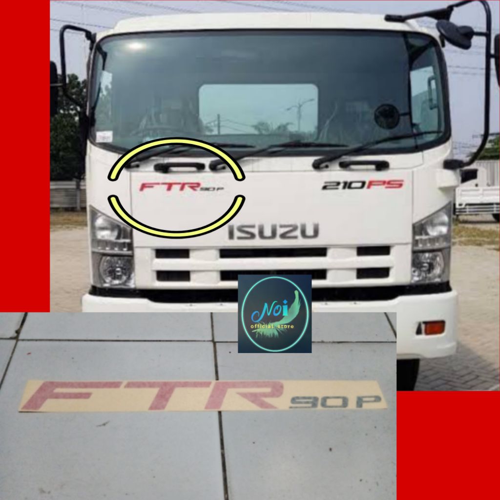 Jual sticker FTR 90 p untuk Mobil Truck Isuzu Giga | Shopee Indonesia