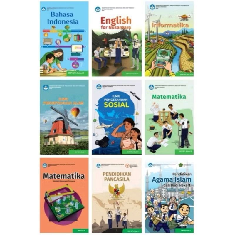 Jual Buku Paket SMP MTS Kelas 9 Kurikulum Merdeka Penerbit kemendikbud | Shopee Indonesia