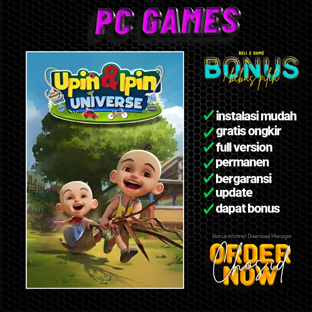 Jual Upin & Ipin Universe | Game Pc | Shopee Indonesia