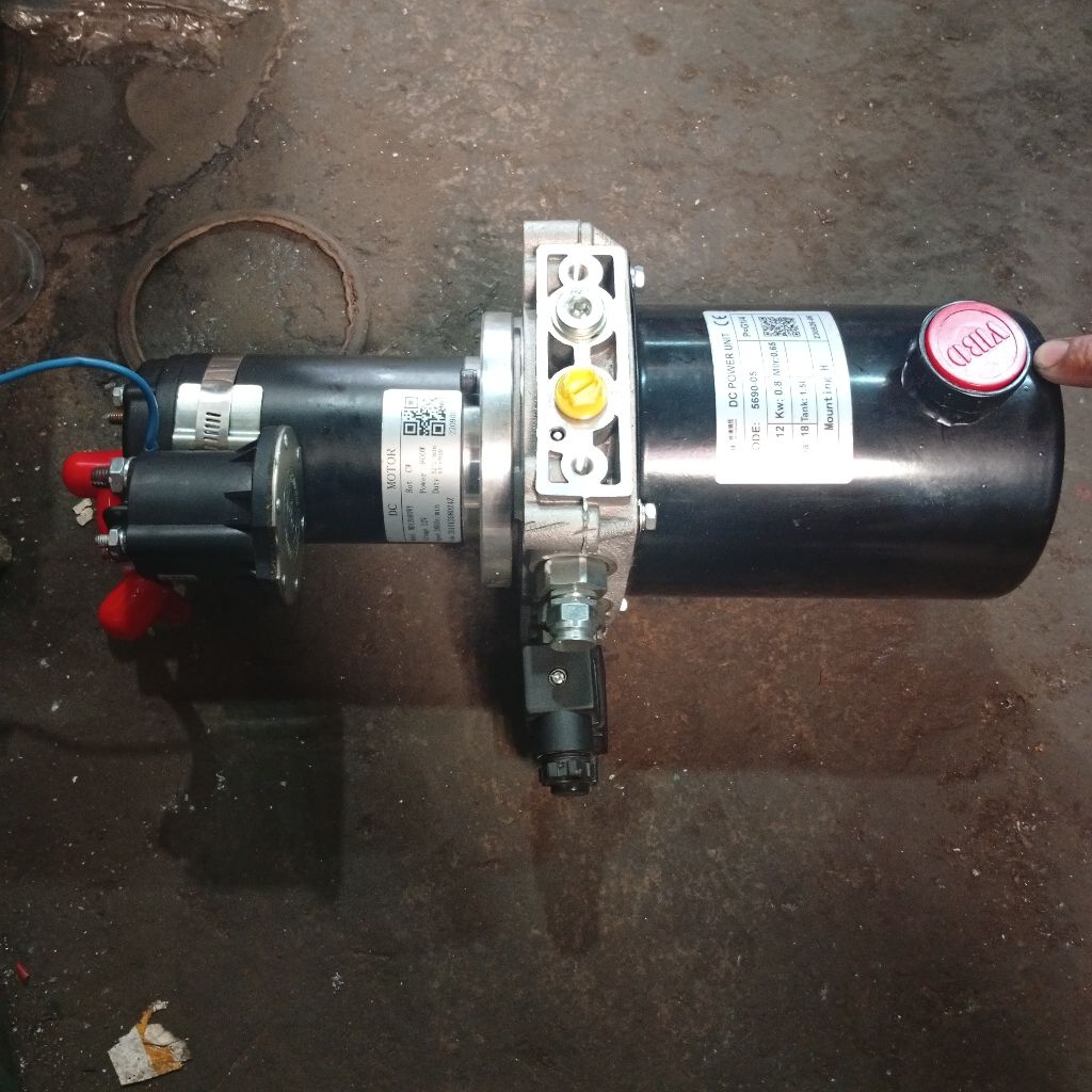 Jual mini power pack hydraulic dc 12v 800w 1.5 L bekas | Shopee Indonesia