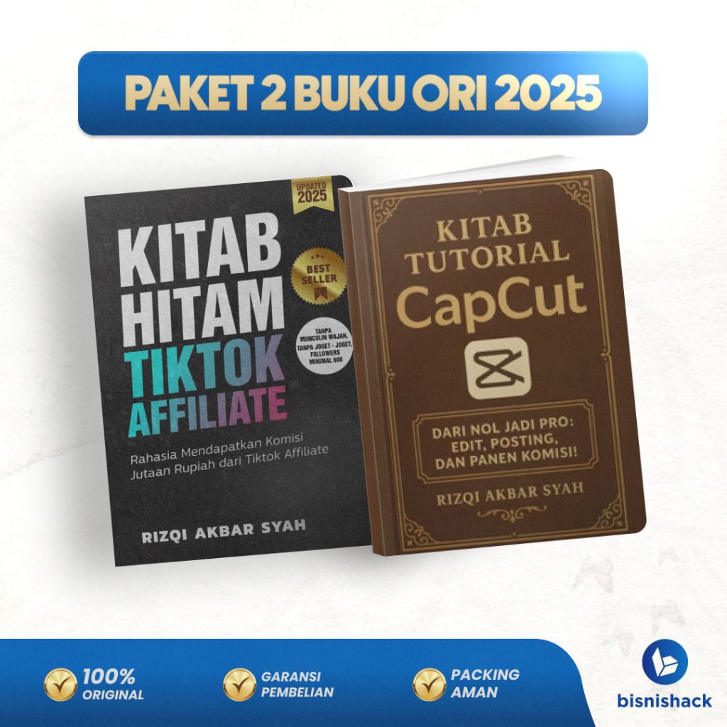 Jual BisnishackStore - (Isi 2) Buku Original 2025 Kitab Hitam Tiktok ...