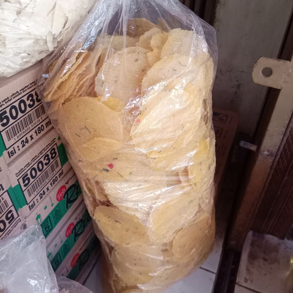 Jual Opak Becak/ Opak Singkong Mentah Gurih sedikit pedas berat 250 ...