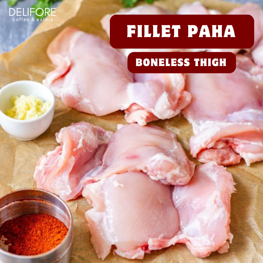 Jual Paha Ayam Fillet / Skinless Boneless Thigh / Fillet Paha Ayam ...
