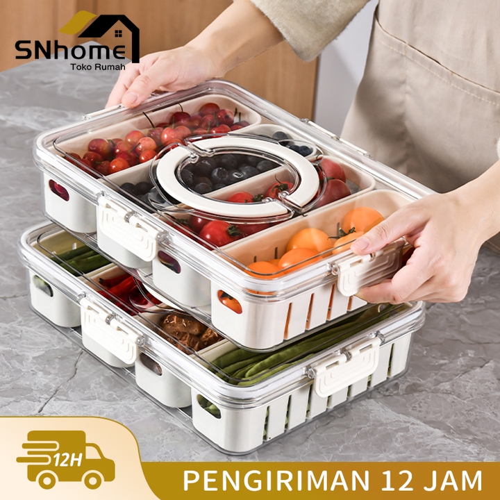 Jual 【COD】Food Container Kotak penyimpanan makanan ringan Tempat makan ...