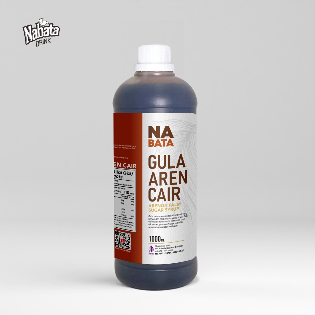 Jual Gula Aren Cair 1 Liter Asli 100% - Palm Sugar Cair Original 1000 ...