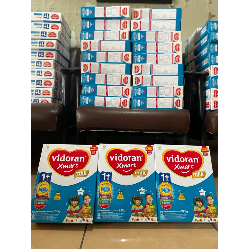 Jual Vidoran Xmart 1+ 925gr Susu Formula Anak dan SGM Xplor 1+ 3+ 900gr ...