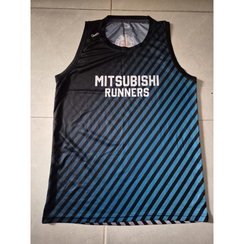 Jual Jersey Lari Kutungan By Mitsubishi Runner Size M Kecil ( Gulf ...
