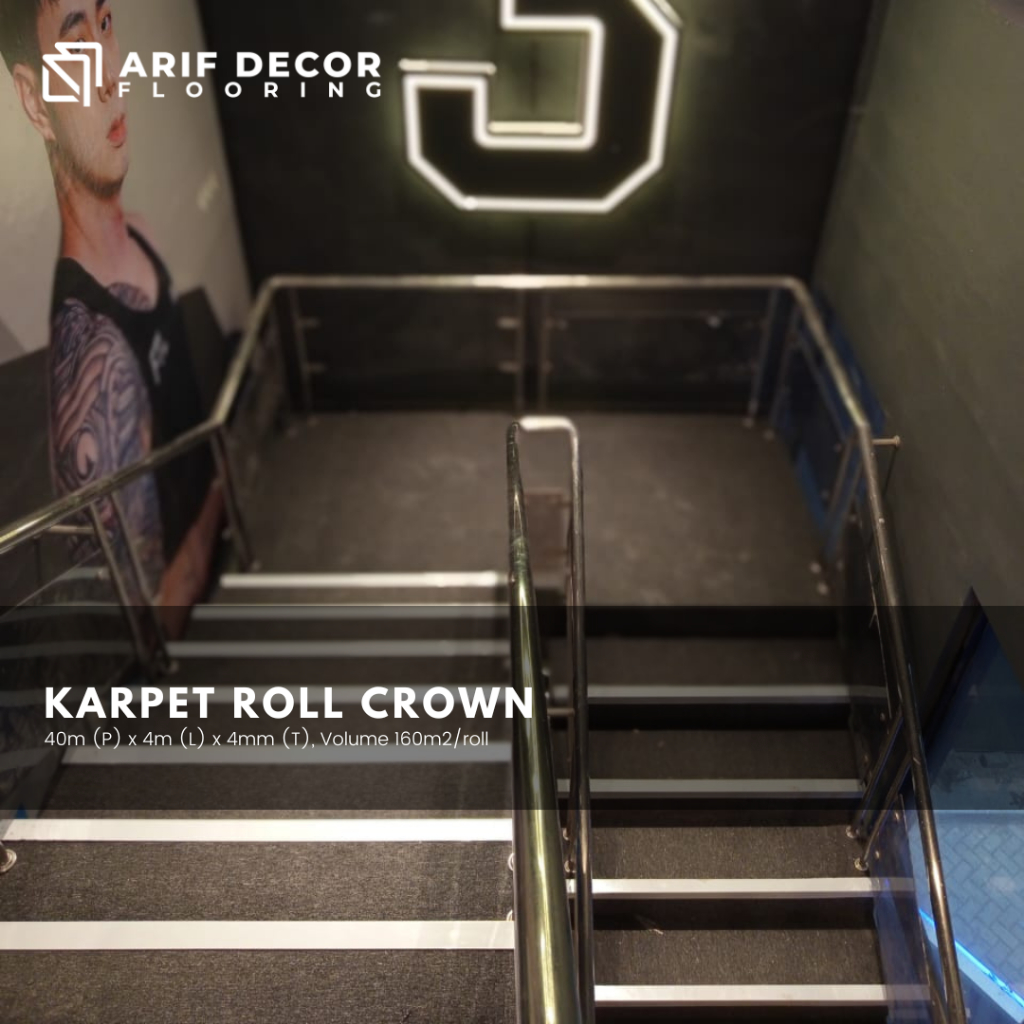 Jual Karpet Roll Crown Tebal 4mm Karpet Studio / Karpet Roll Hotel ...