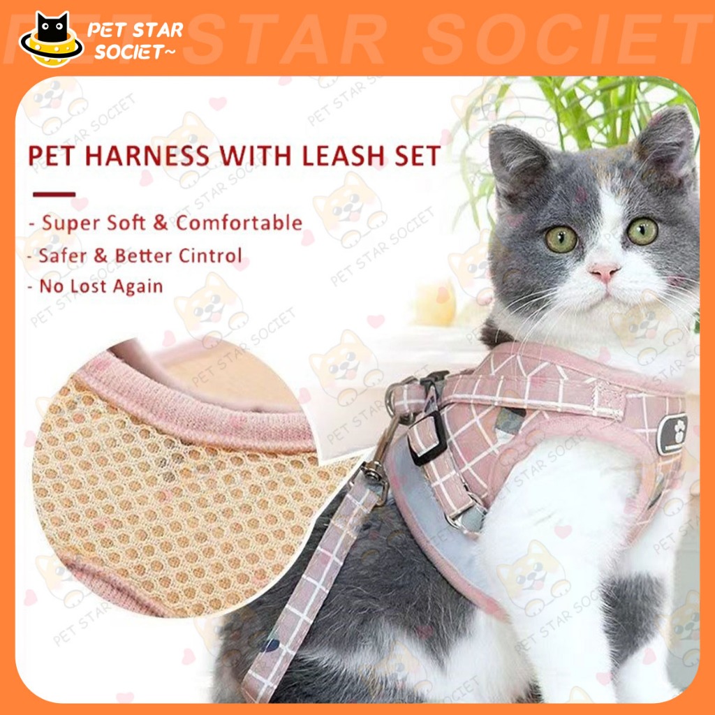 Jual Rompi Kucing Rompi Jaring Bernapas Lembut Modis dengan Pita ...