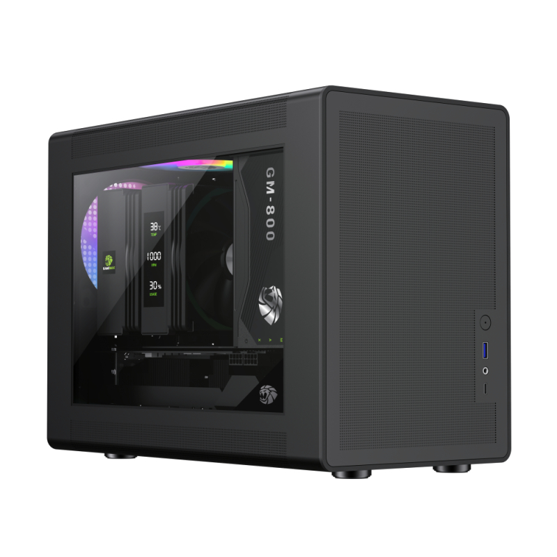Jual Casing PC Komputer Gamemax Game Max Spark Air BK | Micro M-ATX Case | Tanpa Fan | Black ...