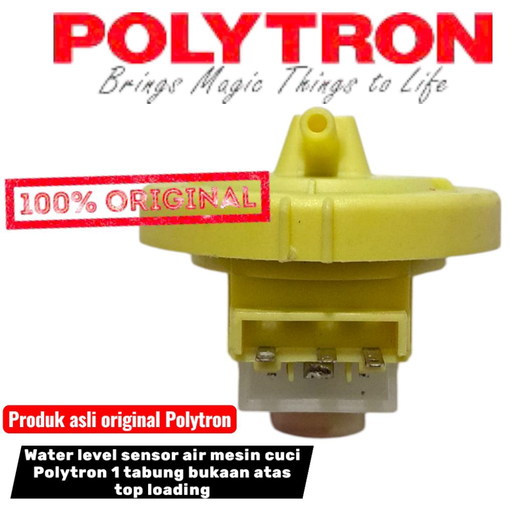 Jual original water level sensor air mesin cuci Polytron 1 tabung top ...