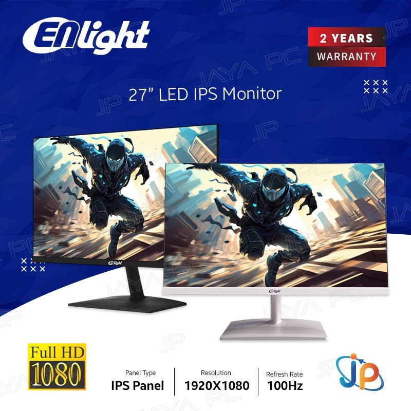 Jual Monitor Enlight LED IPS 27ENS-B - Full HD 27" Inch | Shopee Indonesia
