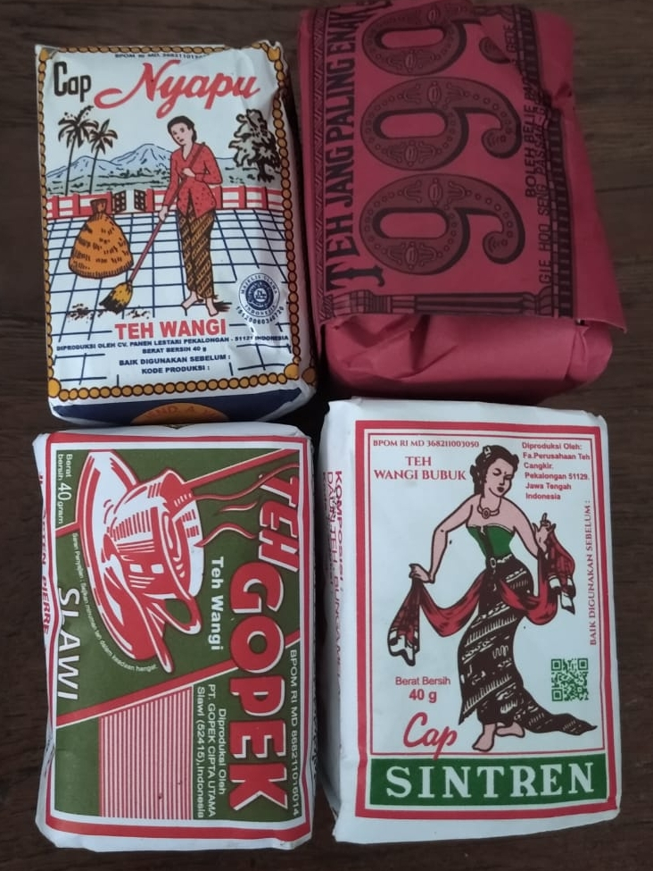 Jual Teh Khas Angkringan Solo Edisi 4 Macam (Cap Sintren, Cap Nyapu ...